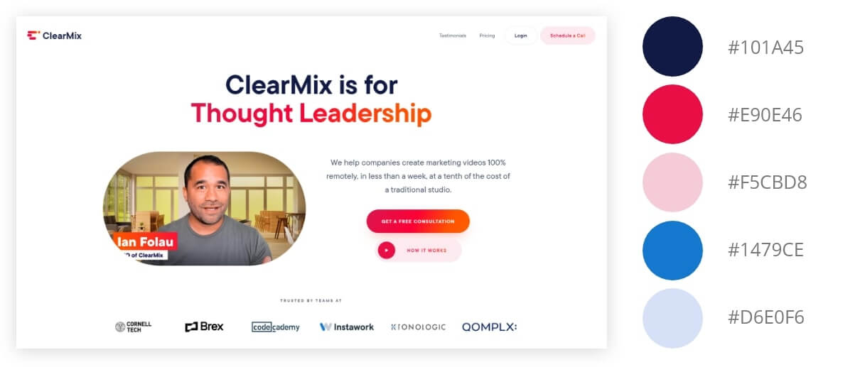 15 of the Best Website Color Schemes - Connective